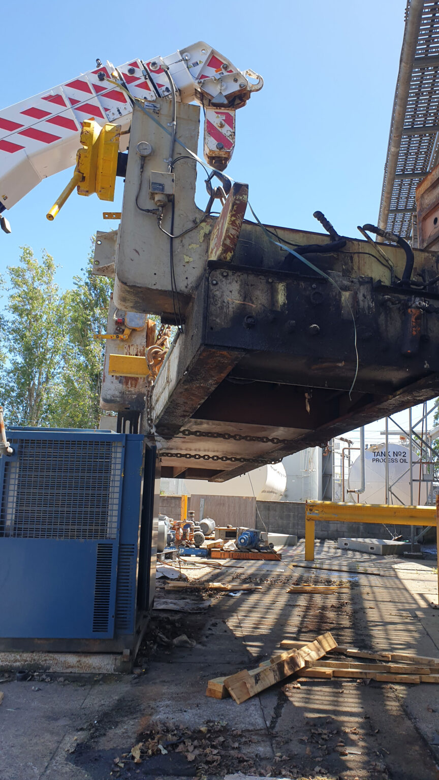 Machinery relocations and transport – Metal Source Co