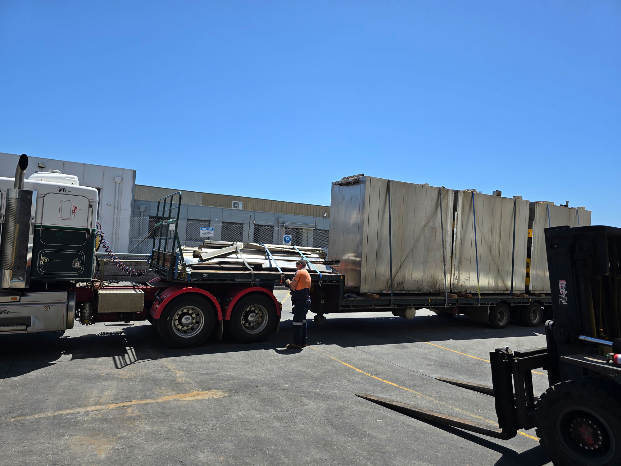 Machinery relocations and transport – Metal Source Co